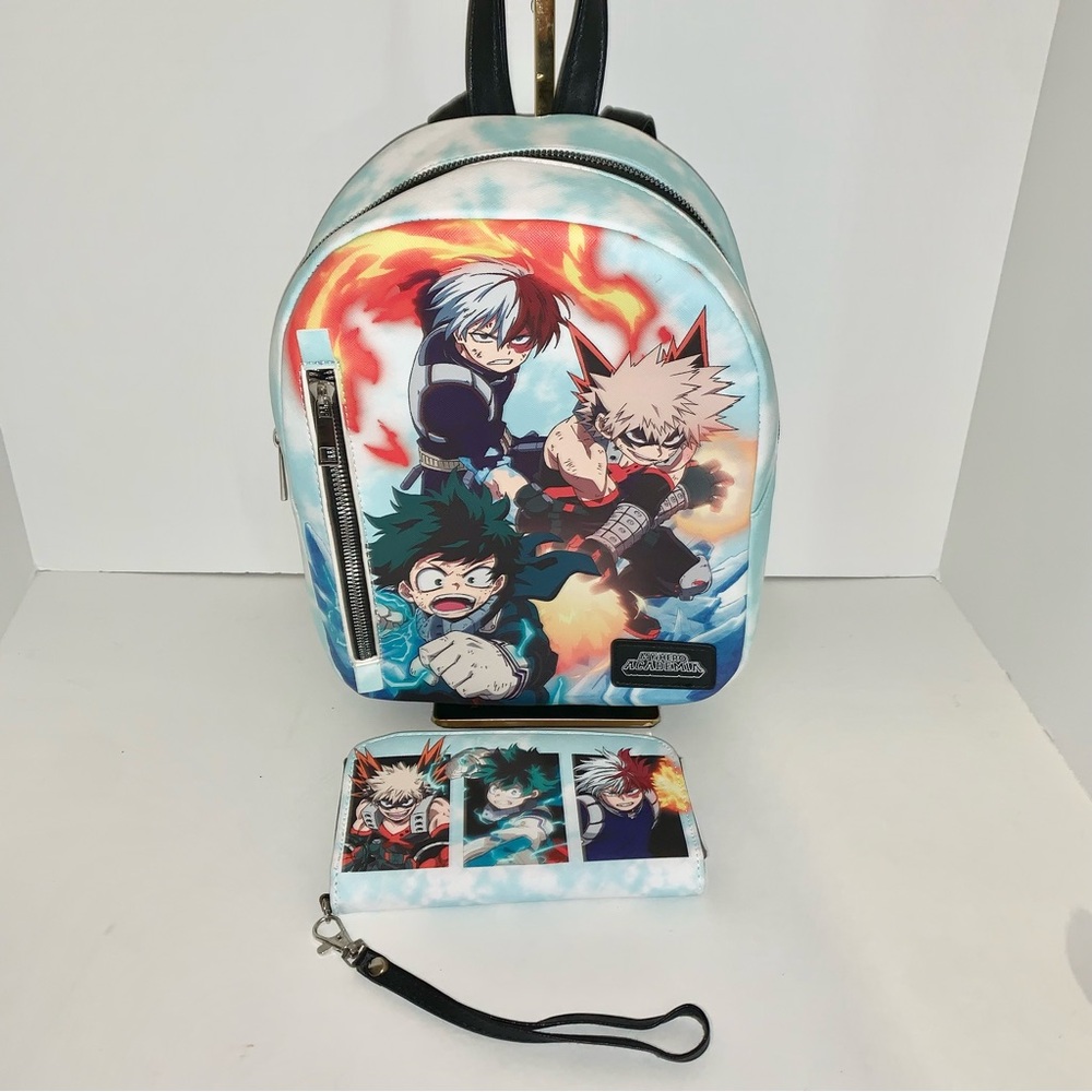 My Hero Academia Mha Mini Backpack And Matching Walle… - Gem